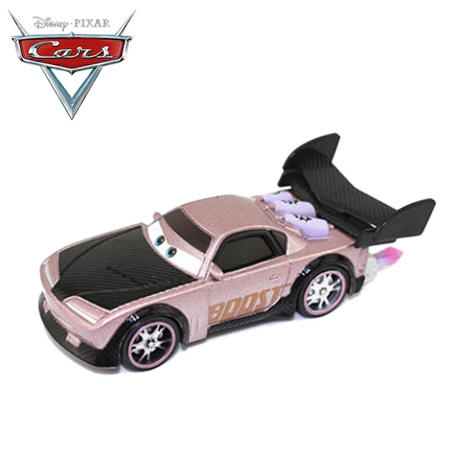 DISNEY PIXAR CARS Boost With Flames Diecast Metal Toy Model Car 1:55 ...