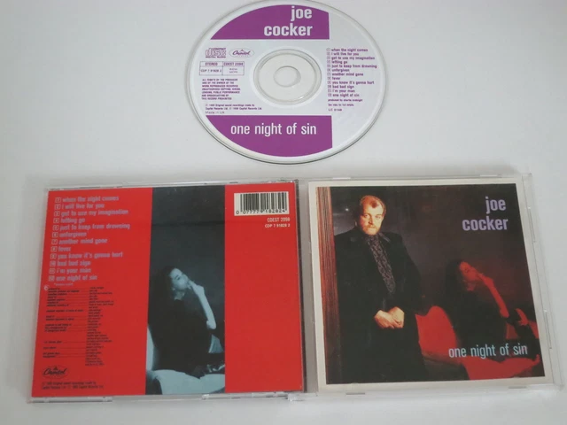 JOE COCKER / One Night Of Sin (Capitol Cdp 7 91828 2) Album CD EUR 13,47 - PicClick FR