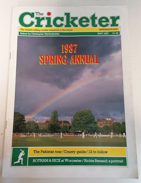 MAGAZINE - VINTAGE Sports The Cricketer International Cricket Magazine ...
