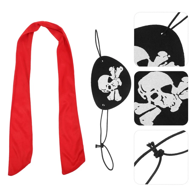 MASQUE OCULAIRE DU Hitcharf Pirate Homme Déguisement De Costume ...