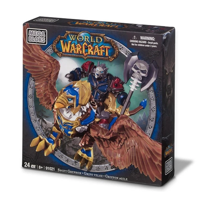MEGA BLOKS WORLD of Warcraft 91021 Swift Gryphon *New Sealed Box* Mega ...