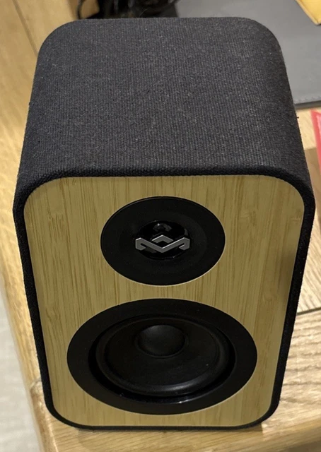 HOUSE OF MARLEY Get Together Duo Bluetooth Wireless Bookshelf Speakers ...