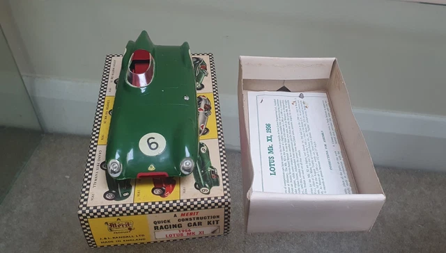 MERIT RACING LOTUS MK X1 Car Assembly Kit boxed with instructions £21. ...