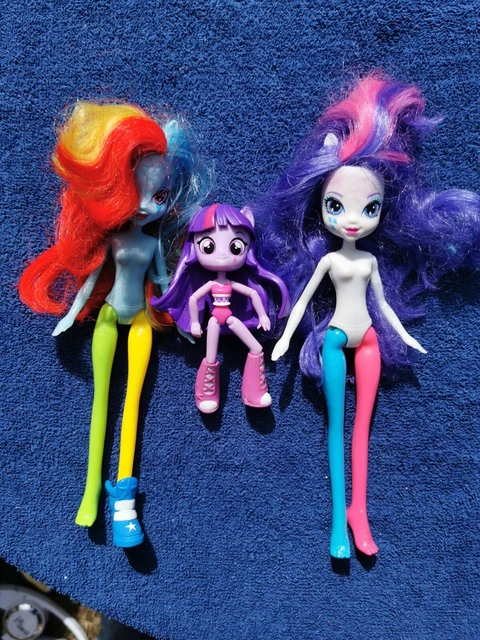 MY LITTLE PONY Equestria Girls Dolls Bundle x 3 sparkle mini £9.99 - PicClick UK