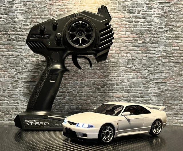 KYOSHO MINI-Z AWD 4WD Drift Readyset NISSAN SKYLINE GT-R V.Spec R33 mit ...