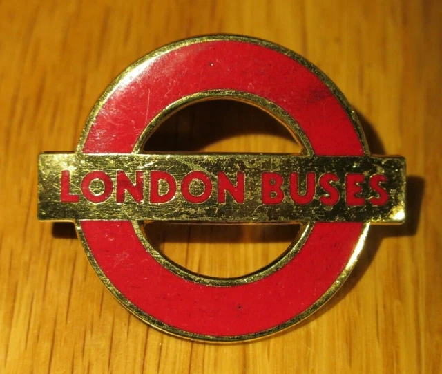 LONDON BUSES CAP Badge Complete With Pin - Bus Badge - Stop Sign £31.99 ...