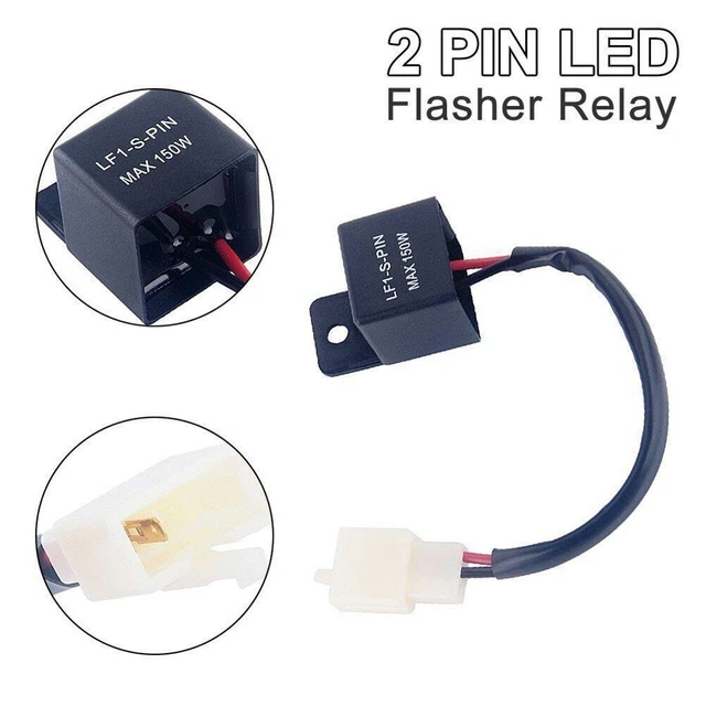 MOTORRAD LED BLINKER Relais 2 Polig 12V Blinkrelais Lastunabhängig Flasher EUR 3,77 - PicClick DE