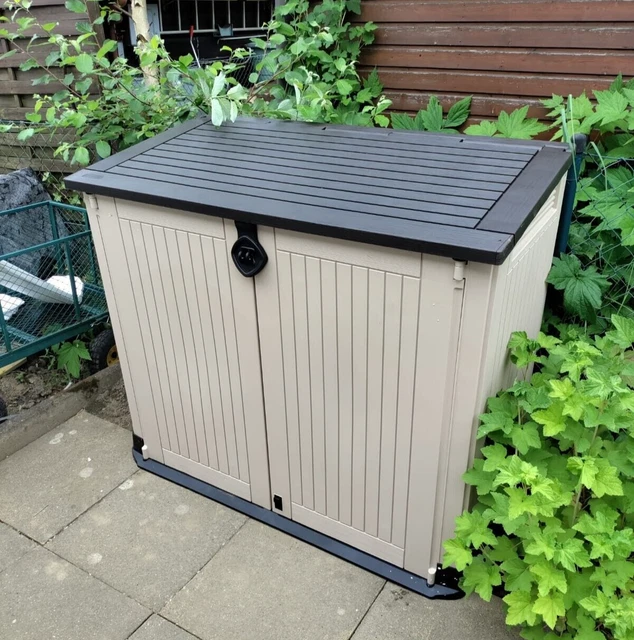 KETER STORE IT Out Midi Lockable Outdoor Garden Storage Box 880L Bin ...