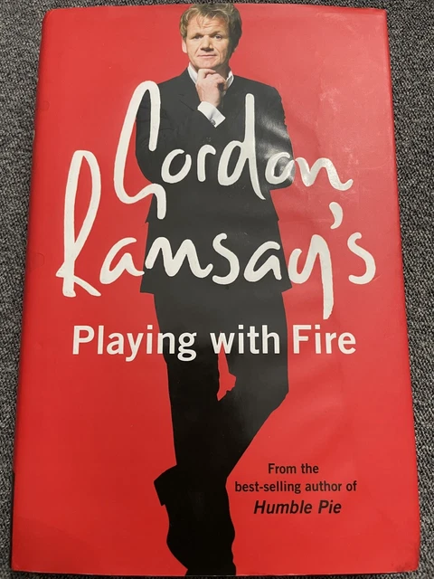 SIGNIERT GORDON RAMSAYS Playing with Fire: Roh - Hardcover ...