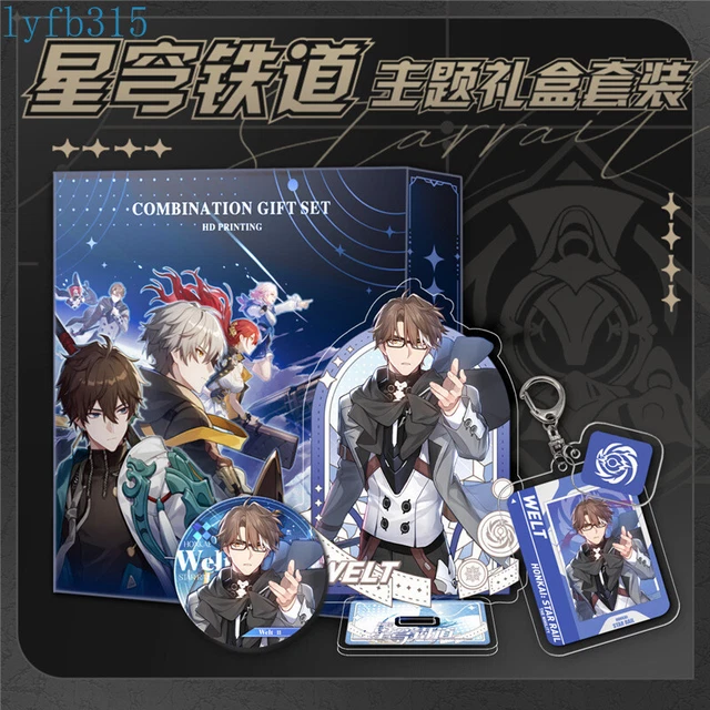WELT YANG ANIME Honkai: Star Rail Acrylic Keychain Stand Figure Badge ...