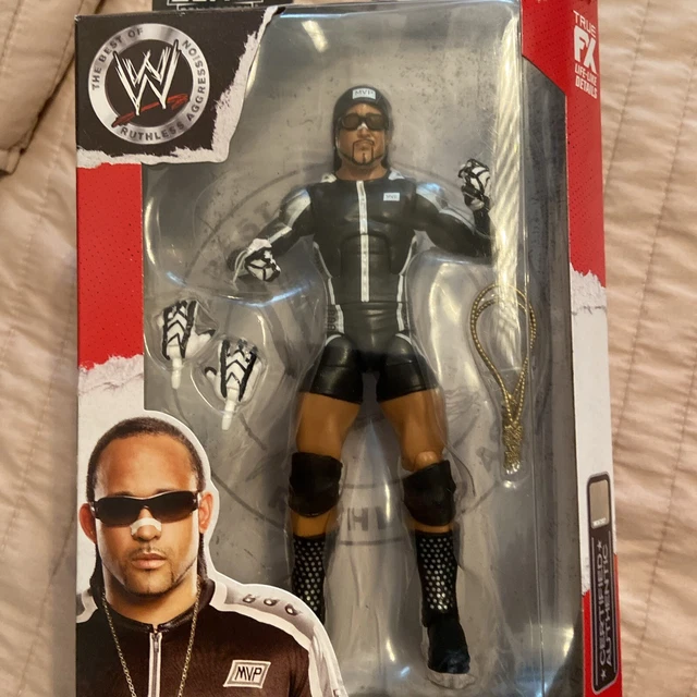 WWE ELITE RUTHLESS Aggression MVP Ship Loose Complete Mailer February ...