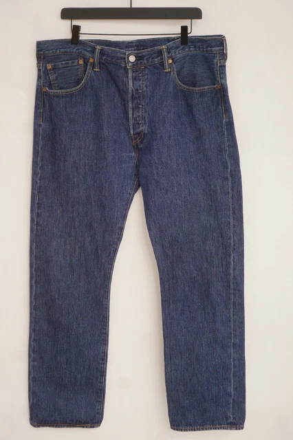 HOMMES LEVI STRAUSS & De Co 501 Jeans Bleu Coupe Droite Regular W38 L32 EUR 35,03 - PicClick FR