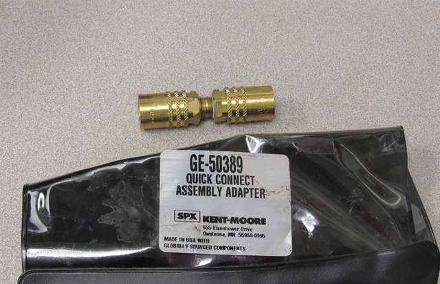 NEW KENT-MOORE GE-50389 Coolant Pressure Test Quick Connector £39.23 ...