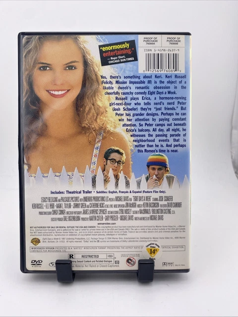 EIGHT DAYS A Week (DVD, 1997) OOP Keri Russell $28.00 - PicClick CA