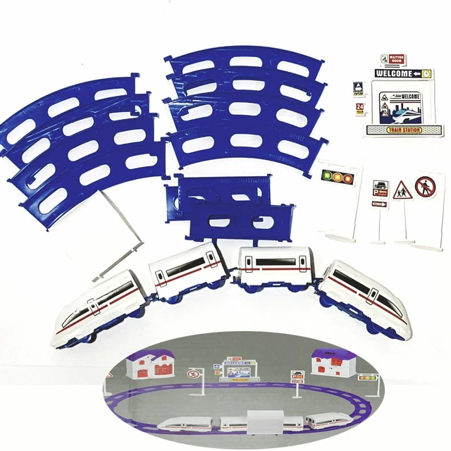 Z SUPER CIRCUIT Train Ferroviaire Haute Vitesse Jeu Jouet Enfants Dfh ...