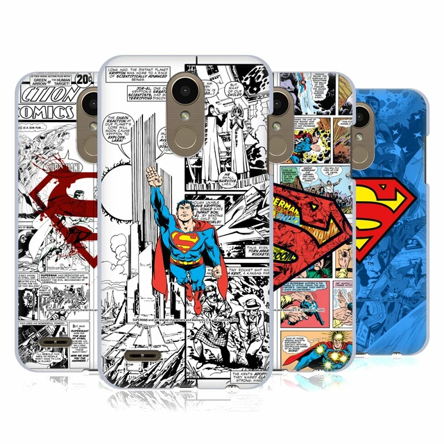 OFFICIAL SUPERMAN DC Comics Comicbook Art Hard Back Case For Lg Phones ...