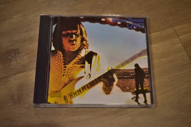 ROBIN TROWER LIVE CD Chrysalis USA VK 41089 DIDX 1535 rare OOP 1976 ...