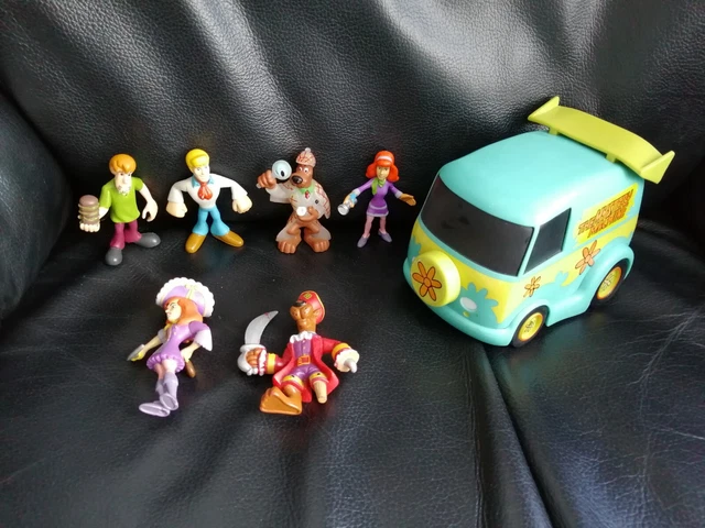 THE MYSTERY MACHINE SCOOBY DOO Hanna Barbera PULL BACK & GO Van ...
