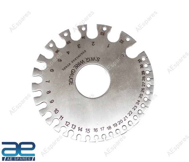 STAINLESS STEEL WIRE Cable Gauge Standard Thickness Gauge Round ECs $23 ...