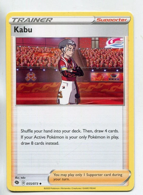 CARTE RARE POKEMON TCG Sword & Shield Champion's Path #055 Kabu EUR 2,11 - PicClick FR