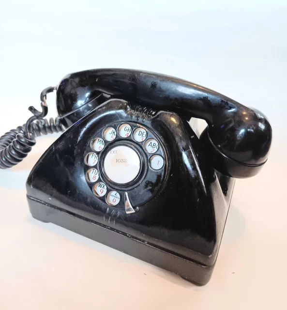 Ww2 Us Army Signal Corps Field Communication Bakelite Telephone £140 00
