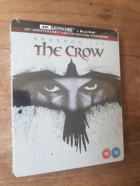 THE CROW 30TH Anniversary - Limited Edition 4K Ultra HD - Zavvi Steelbook EUR 58,37 - PicClick IT