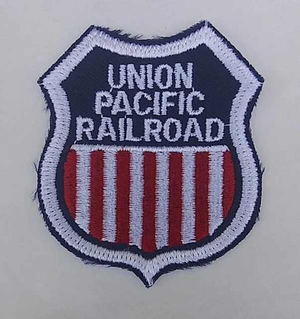 VINTAGE UNION PACIFIC Railroad Employee Train Patch 9A Unused $13.95 ...