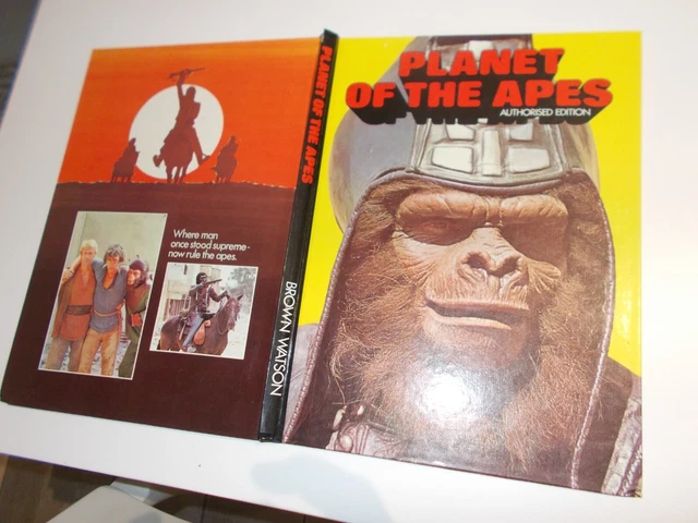 PLANET OF THE Apes Authorised Edition c1975 Pub by Brown Watson VG+ EUR 9,95 - PicClick IT