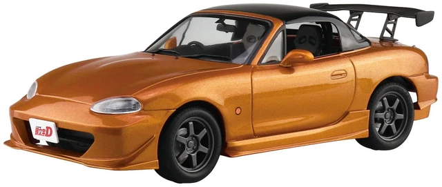 AOSHIMA INITIAL D No.16 Satoshi Omiya NB8C Roadster Maßstab 1:24 ...