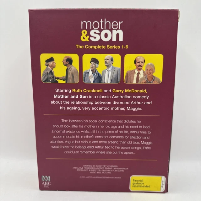 MOTHER & SON DVD Box Set Complete Series 1-6 PG ABC TV Australia Region ...