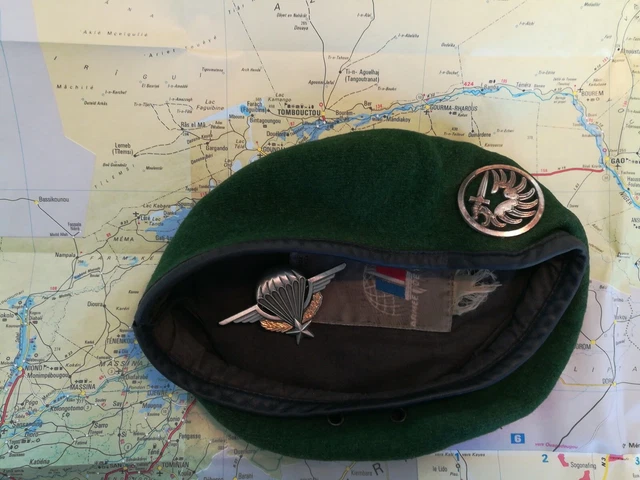 FRENCH FOREIGN LEGION 2 REP Beret + Parachute Brevet $76.25 - PicClick