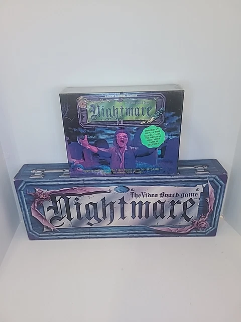 NIGHTMARE THE VHS Board Game Vintage 1991 Chieftain Complete With ...