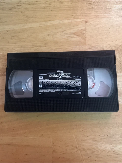 DISNEY INSPECTOR GADGET VHS 1999 Matthew Broderick Rupert Everett Buena ...