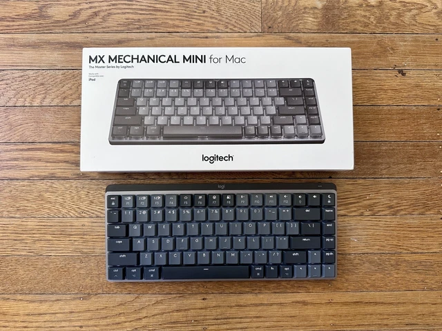 LOGITECH MASTER SERIES MX Mechanical Mini for Mac Wireless Keyboard ...