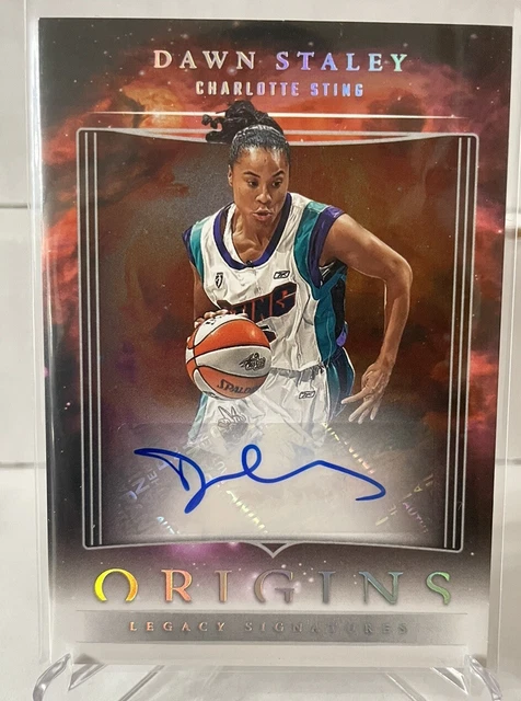 DAWN STALEY 2024 Panini Origins WNBA Legacy Signatures Auto #LS-DS $30. ...