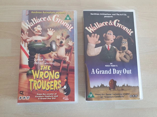 WALLACE AND GROMIT VHS Bundle - A Grand Day Out & The Wrong Trousers ...