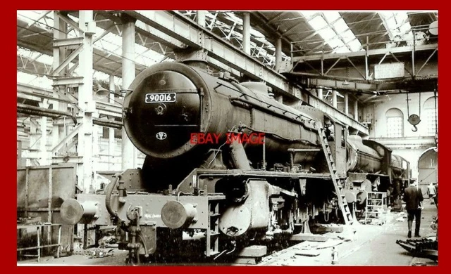PHOTO BR Class Wd/8 Loco No 90016 £1.45 - PicClick UK