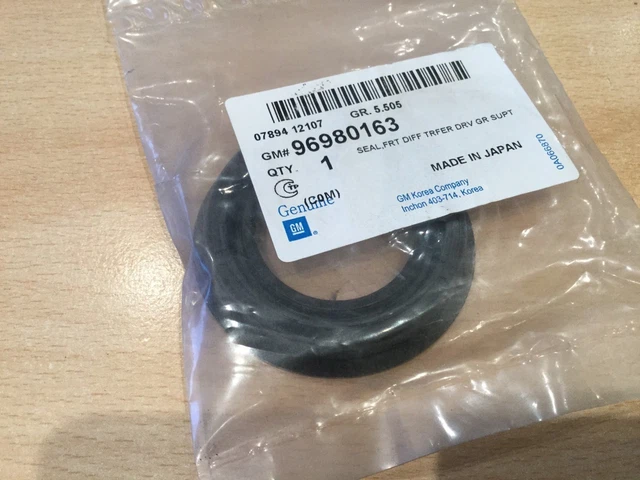 GENUINE GM CHEVROLET MATIZ SPARK Differential Gear, diff RH OIL SEAL ...