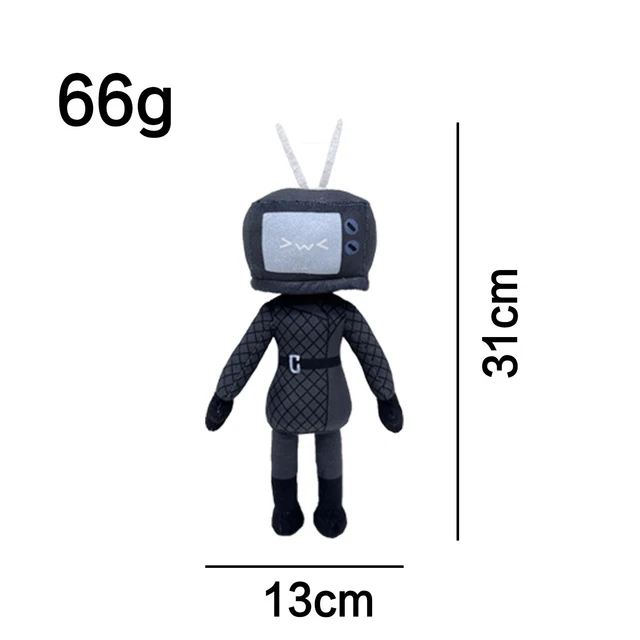 2023 FUNNY GAME Skibidi Toilet TV Woman Plush Dolls Toys Stuffed Dolls ...
