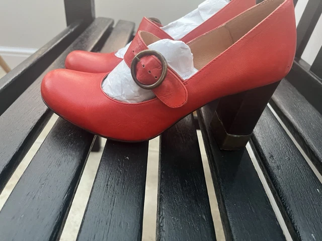 FAITH RED COURT Shoes 6 £12.00 - PicClick UK