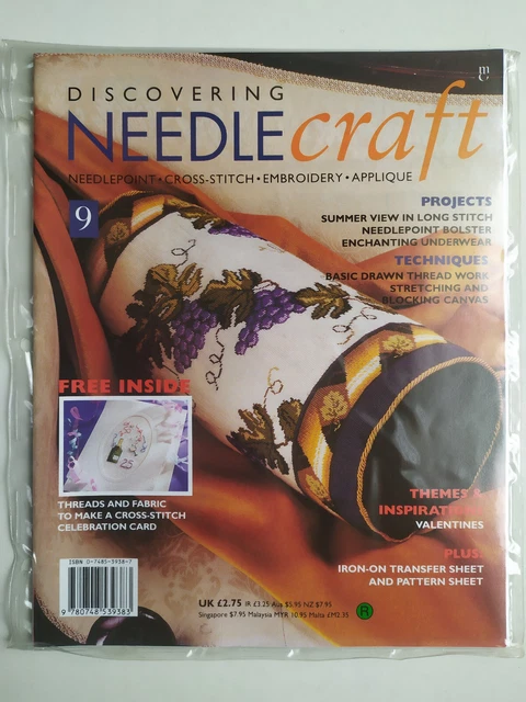 DISCOVERING NEEDLECRAFT MAGAZINE Number 9 With Pattern and Transfer ...