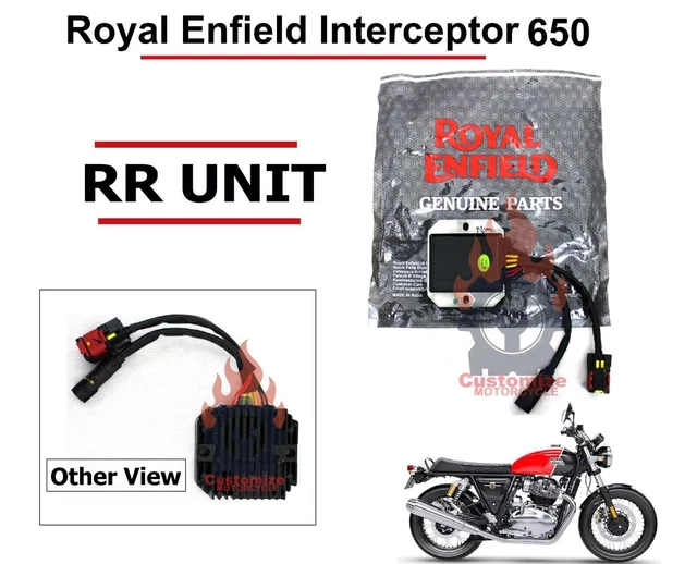 ROYAL ENFIELD &INTERCEPTOR 650" Regulator Rectifier "RR Unit" £68.69 ...