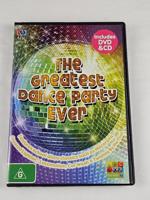 THE GREATEST DANCE Party Ever DVD + CD (Region 4) VGC £6.98 - PicClick UK
