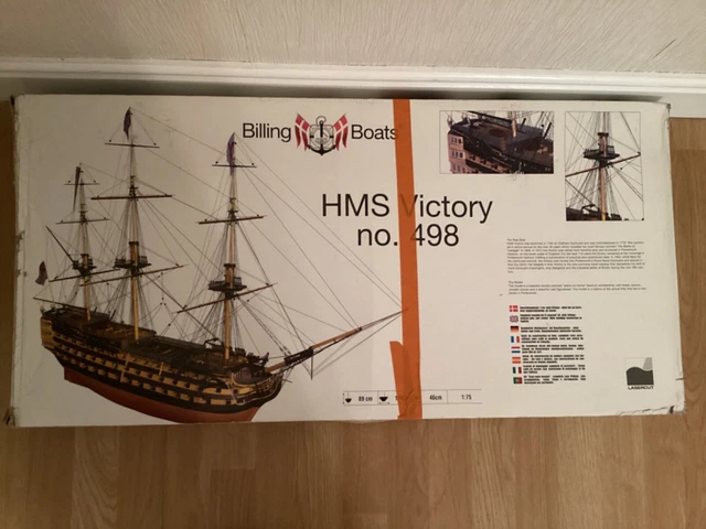 BILLING BOATS HMS Victory Model Boat Kit # 498 EUR 347,30 - PicClick DE