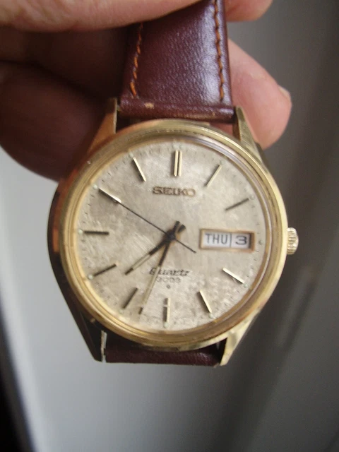 RARE MONTRE VINTAGE homme SEIKO Quartz "3003" de 1973 en TBE EUR 140,00 ...