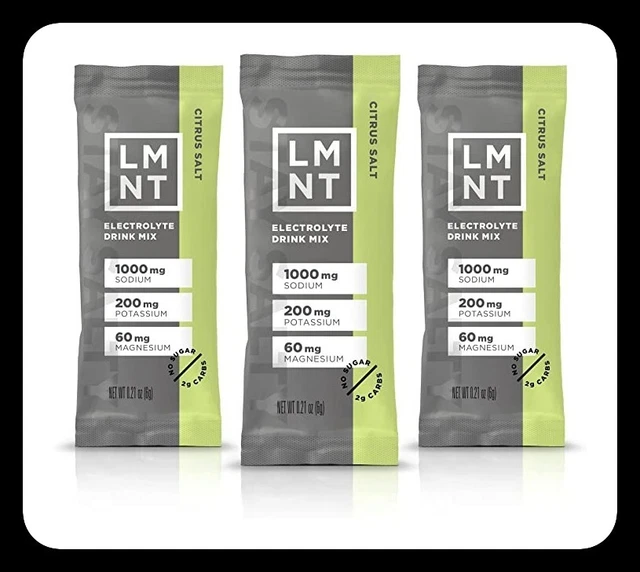 LMNT RECHARGE ELECTROLYTE Hydration Powder | Formulated by Robb Wolf ...