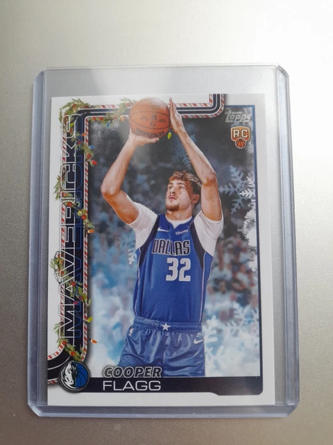 TOPPS 2025-2026 NBA Cooper Flagg ROOKIE- Card H161 EUR 35,00 - PicClick FR