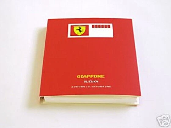 FERRARI F1 TEAM - brochure media press book - grand prix formule 1 ...