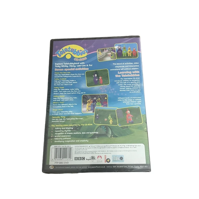 TELETUBBIES GAMES PC CD-ROM Game New Factory Sealed Vintage Rare Retro ...
