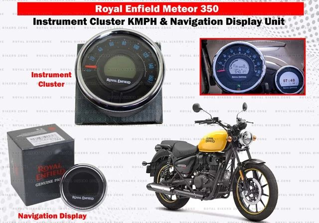 ROYAL ENFIELD METEOR 350 "Instrument Cluster & Navigation Display Unit ...